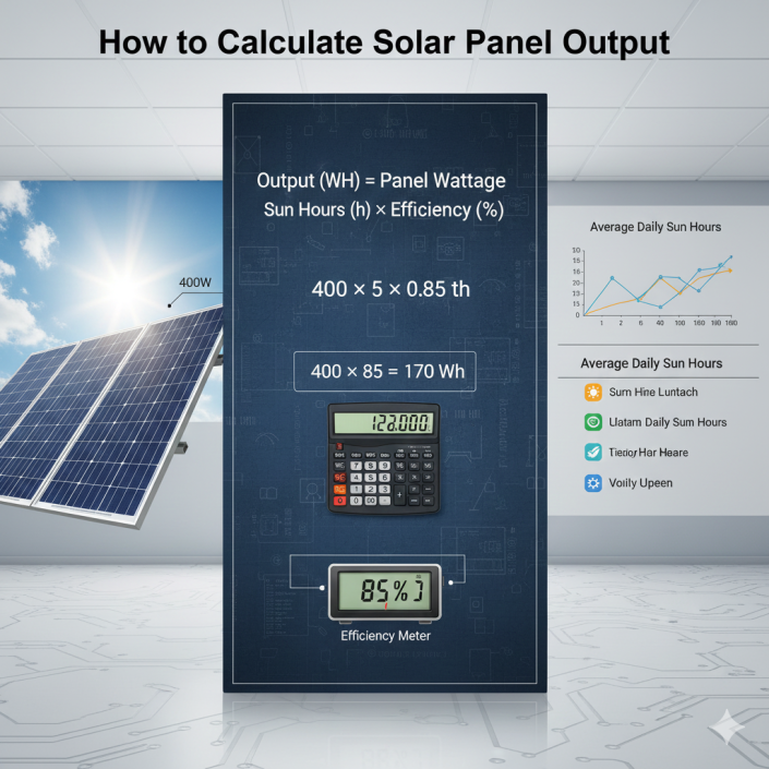 How Much Solar Panel Output Can You Actually Expect? NEDES Solar ...