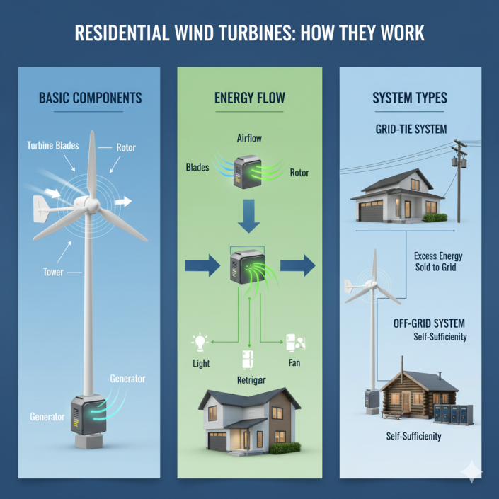 Home Wind Turbine Overview 2026 Guide to Small Wind Power